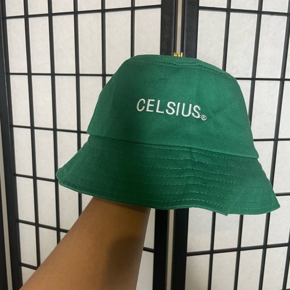 celsius | Accessories | Celsius Drink Green Bucket Hat Nwot | Poshmark